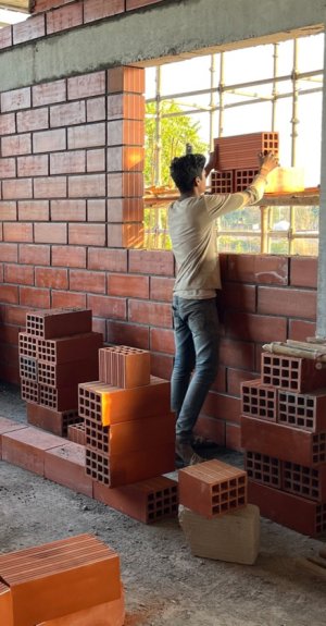Coloured Face Bricks, Exposed Bricks Walls Manufacturers | Jindal ...